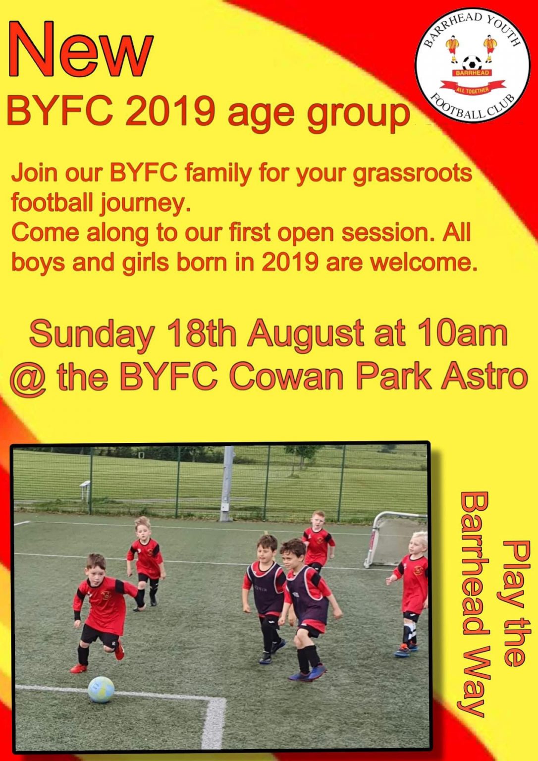 Barrhead YFC 2019’s – ERSDA